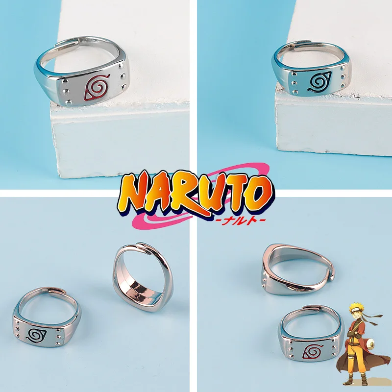 Naruto-Sasuke-Rings-for-Women-Men-Hip-Hop-Charm-Ring-Adjustable-Fashion ...
