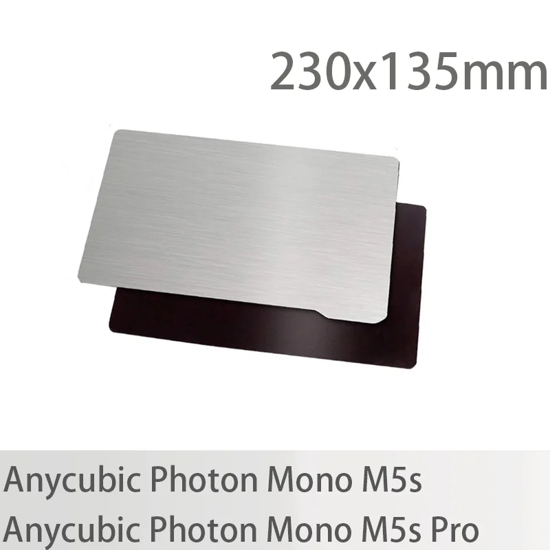 ENERGETIC-Anycubic-Photon-Mono-M5s-Magnetic-Plate-230x135mm-Resin-Steel ...