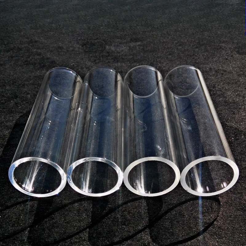 Quartz Glass Tube Sight Glass High Transparency Temperature Resistant ...