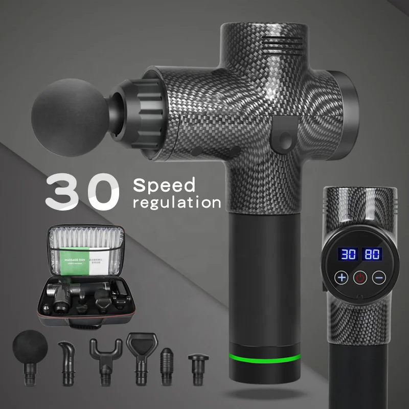 High-Frequency-Massage-Gun-Body-Massager-Handheld-Percussion-Massager ...