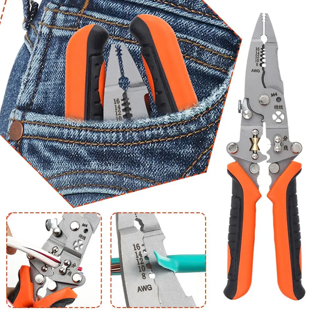 12-in-1-Universal-Multi-Purpose-Wire-Stripper-Pliers-Durable-High ...