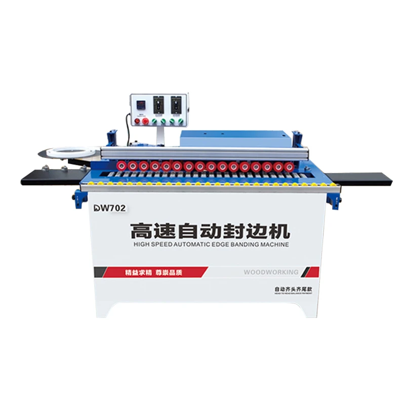 straight curve automatic edge banding machine compact edgebander ...