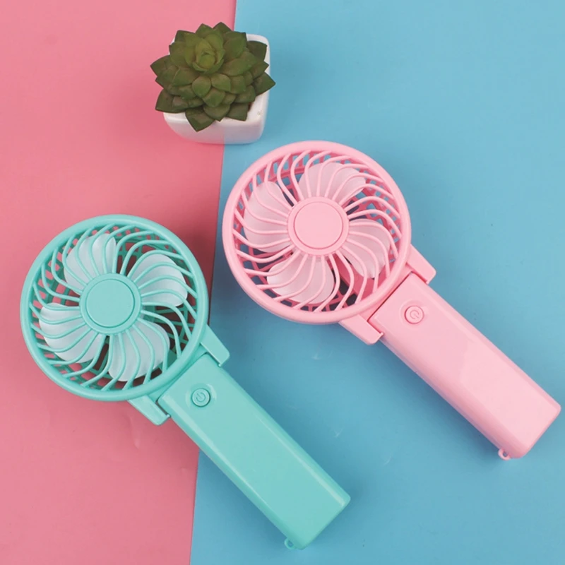 Portable Handheld Fan For Kids Outdoor Travel 最高の品質