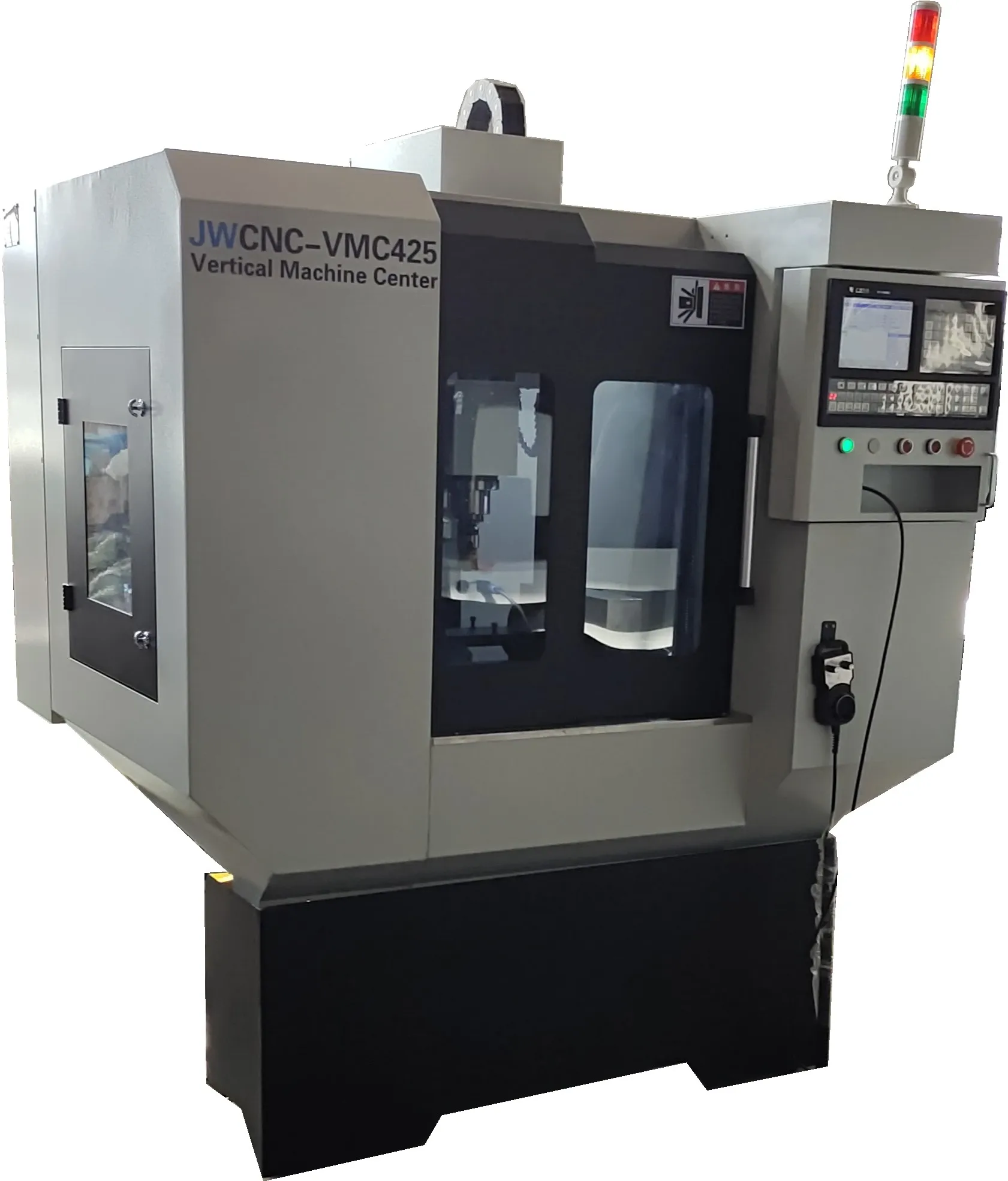 Vmc425-Cnc-Milling-Machine-Aluminum-Steel-Bt30-Spindle-Mini-Mill-12 ...