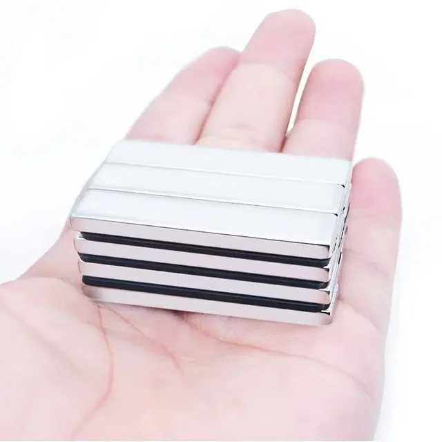 Strong Neodymium Bar Magnets With Double-Sided Adhesive, Rare Earth ...