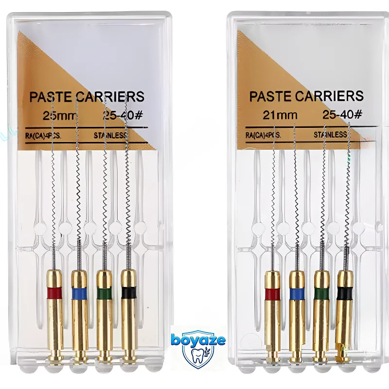 10Box Dental Lentulo Paste Carriers Endodontic Reamers Drill Burs Endo ...