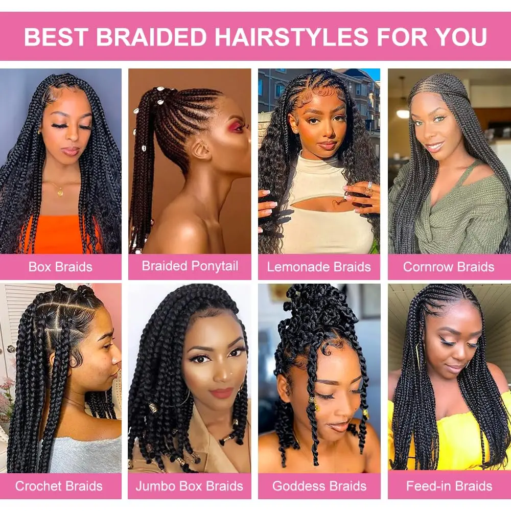 Straight Hairstyles With Braids