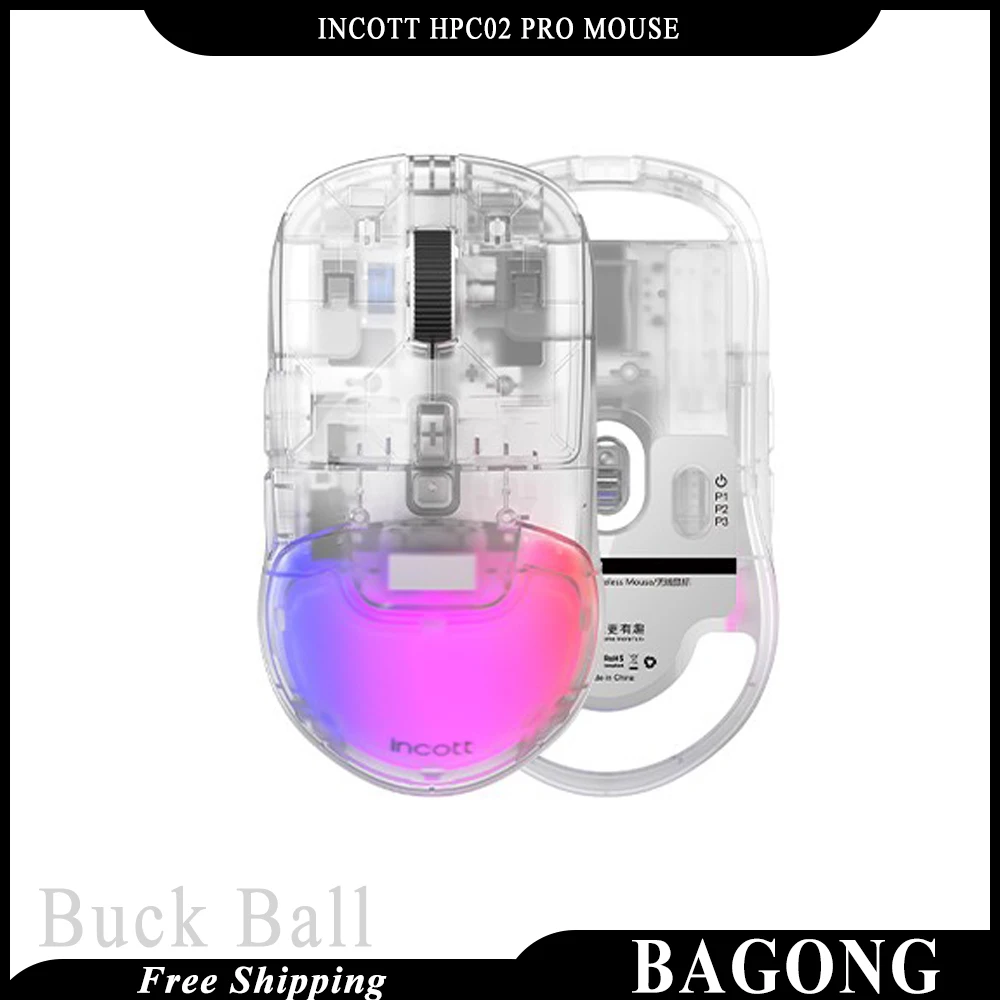 Ironcat-Hpc02-Pro-Mouse-Dual-Mode-Incott-Mouse-Gamer-Hotswap-2-4g ...