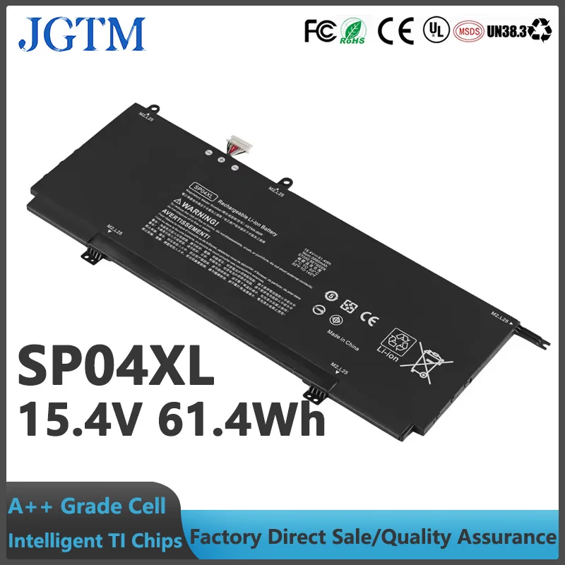 SP04XL 15.4V 61.4Wh Laptop Battery Liyhium ion Battery for HP HSTNN ...
