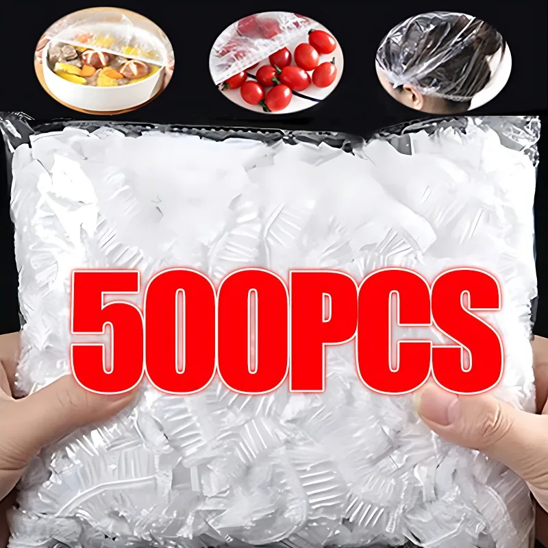 Reusable Disposable Food Cover Plastic Wrap Sturdy Elastic Food Lids ...