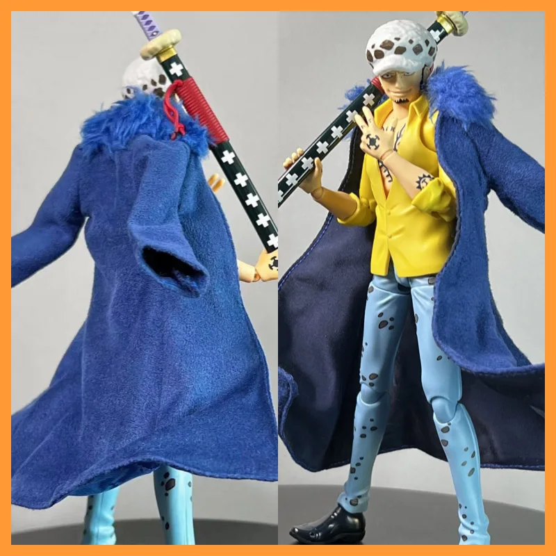 【High Quality] shf 1/12 Scale Pirate Series Trafalgar Ro Blue Fur ...
