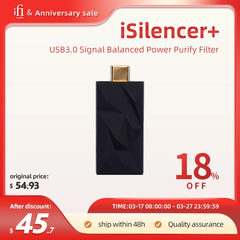 iFi-iSilencer-USB-Signal-Balanced-Power-Purify-Filter-Actively-Removes ...