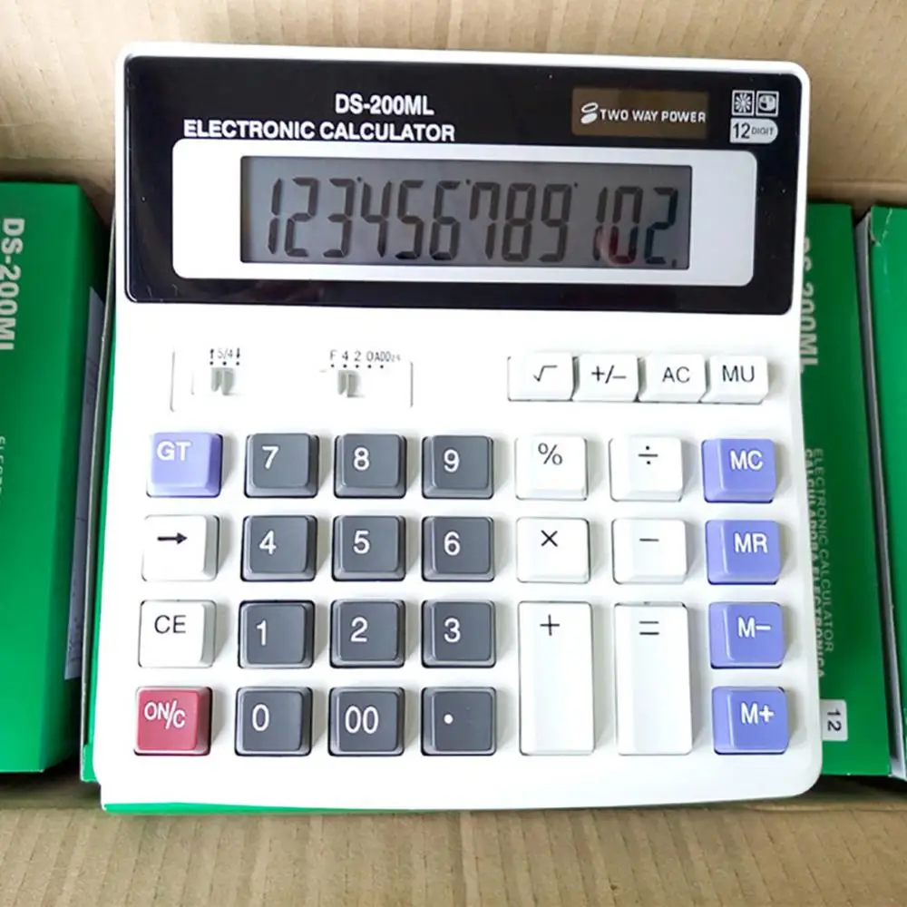 Desktop-Calculator-Calculator-Solar-Battery-Electronic-Electronic ...