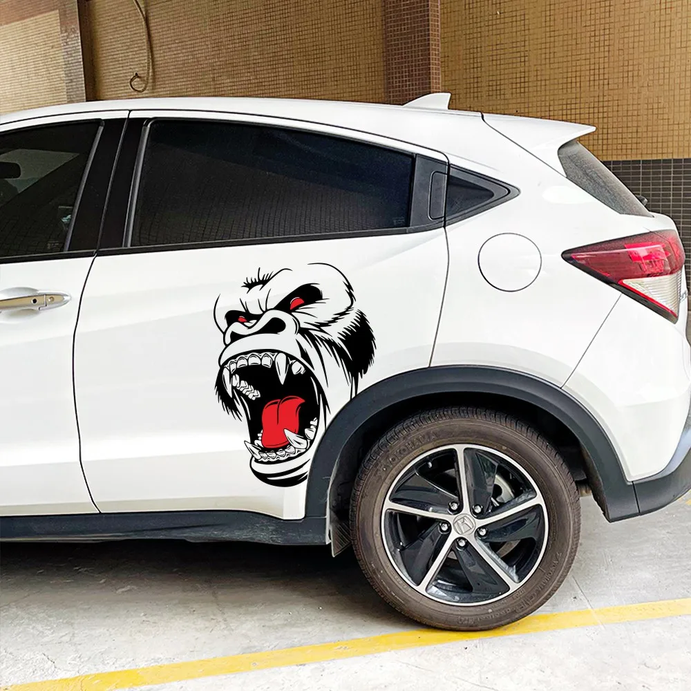 1PCS-Angry-gorilla-graphics-car-hood-hood-door-stickers-decoration-SUV ...