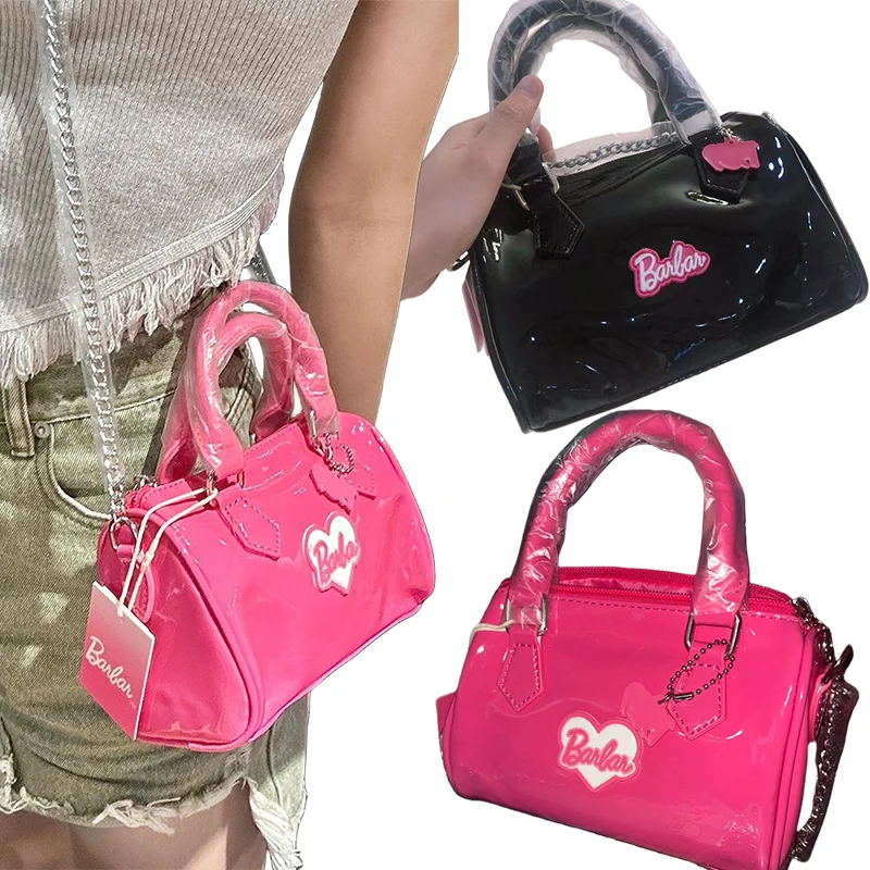 Barbie Girl Shoulder Bag Female Niche Girls Handbag Fashion Women ...