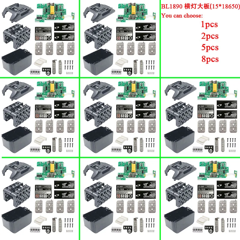 8pcs-BL1890-Li-ion-Battery-Case-PCB-Charging-Protection-Circuit-Board ...