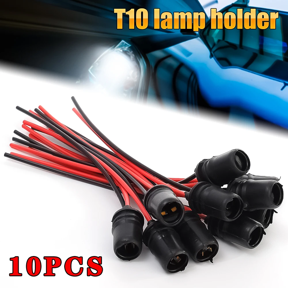 T10-Light-Bulb-Socket-Holder-Car-Light-Bulb-Extension-Connector-Lamp ...