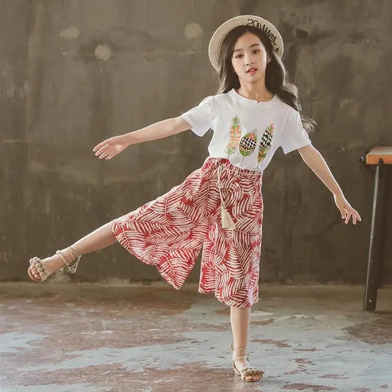 Summer Clothes For Girls Tshirt + Short Clothing For Girls 2023 New ...