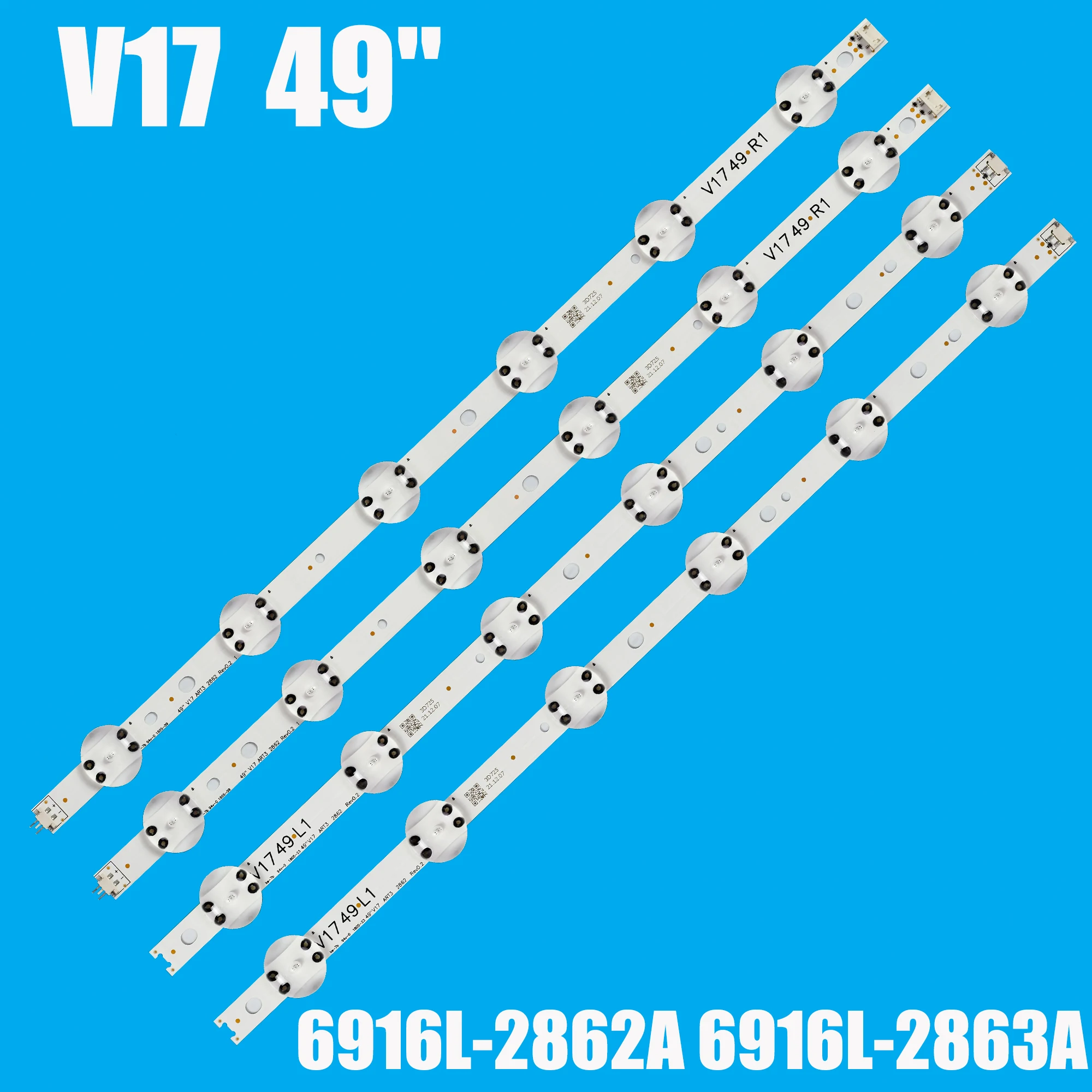 LED-strip-For-49-V17-ART3-TV-49UJ651V-49UJ675V-49UJ676V-49UJ634V ...