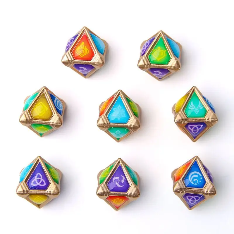 Game-TCG-Battle-Of-Element-Dice-Cosplay-Anime-Genius-Heros-Octahedral ...