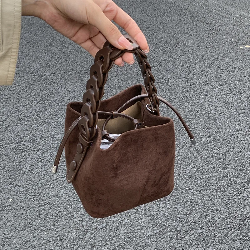 Retro Melard Brown Small Bag 2025 New Casual Versatile Women's ...