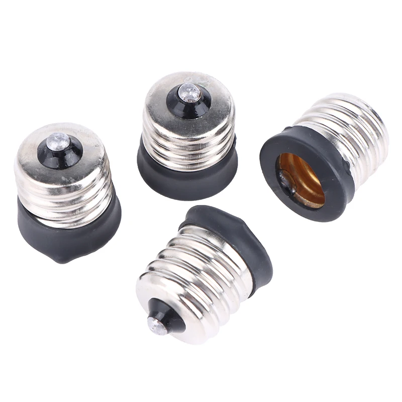 【G16】2Pcs 2025 E17 To E12/ E14 Lamp Holder Led Light Base Converter ...