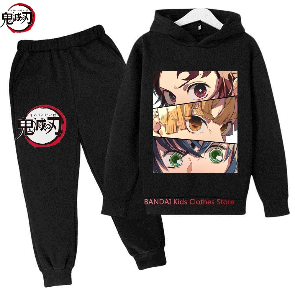 Conjunto-de-Sudadera-con-capucha-de-Anime-Demon-Slayer-para-ni-os ...