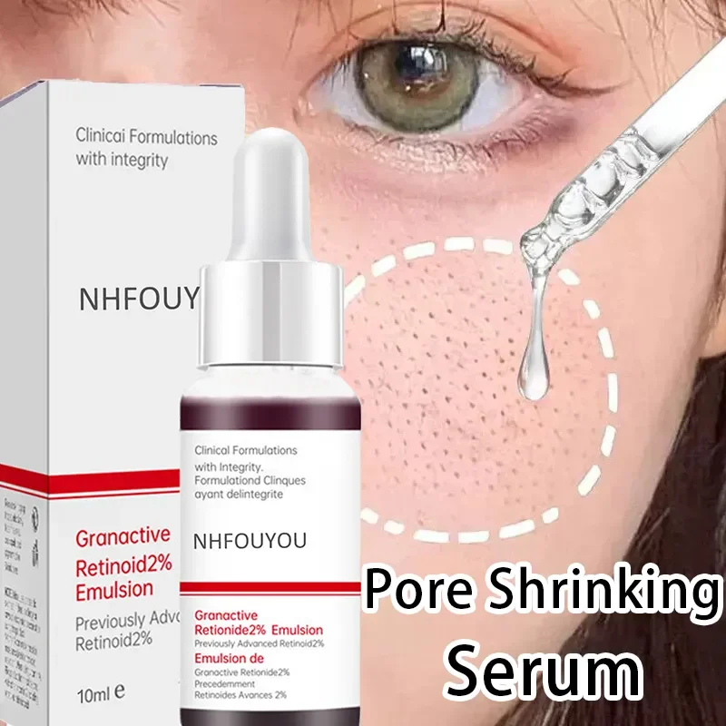 Pore Shrinking Serum Face Removing Large Pores Tightening Repairing Facial Pore Minimizing ...