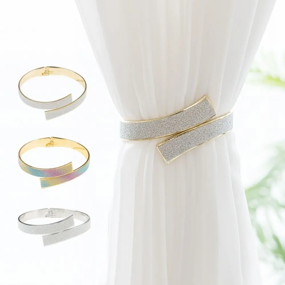 Light-luxury-high-grade-alloy-spring-curtain-clip-hole-free-hook ...