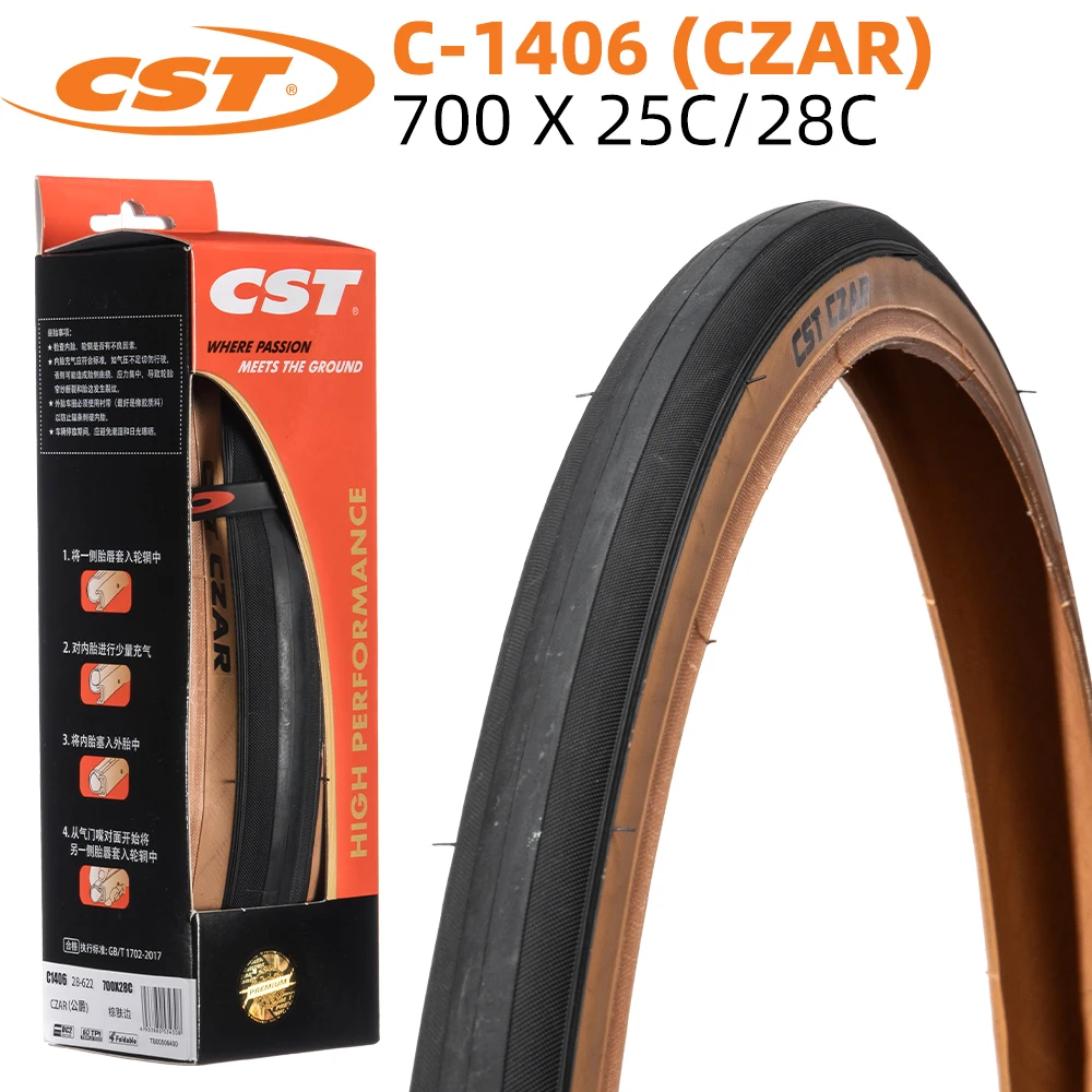 CST-C1406-ROAD-BICYCLE-TIRE-OF-ROAD-BIKE-TYRE-CZAR-C-1406-FOLDABLE-BEAD ...