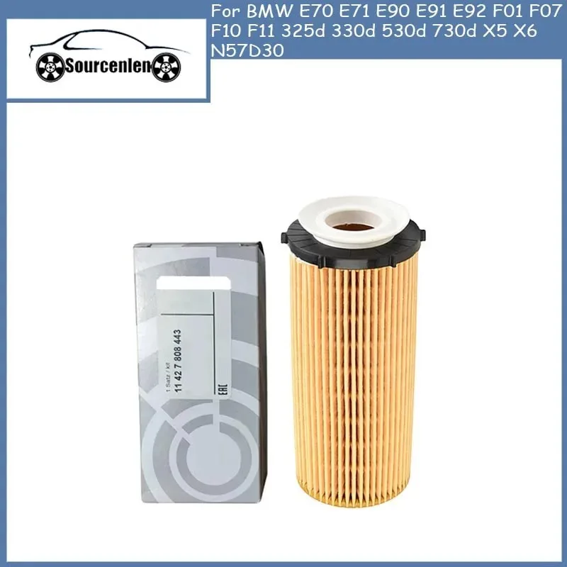 Car-Oil-Filter-Kit-11427808443-for-BMW-E70-E71-E90-E91-E92-F01-F07-F10 ...