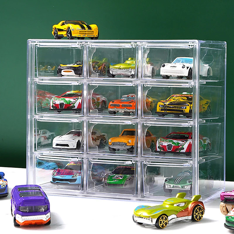 1-64-Scale-Car-Model-Collection-Display-Box-Stackable-Dustproof-Storage ...