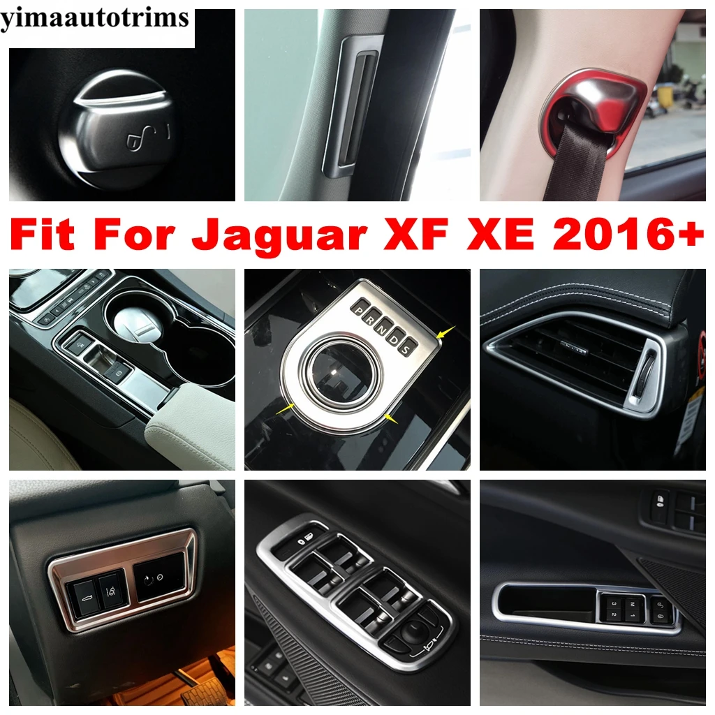 Matte-Interior-Air-AC-Outlet-Vent-Steering-Wheel-Button-Frame-Seat-Belt ...