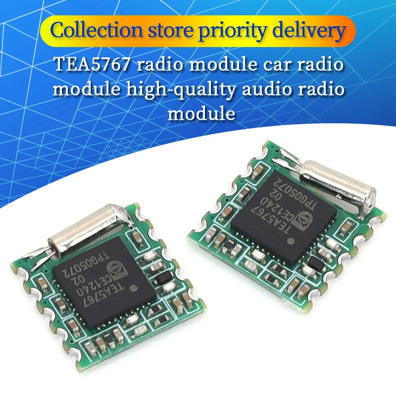 TEA5767 radio module FM radio module DIY FM stereo Complete Edition ...