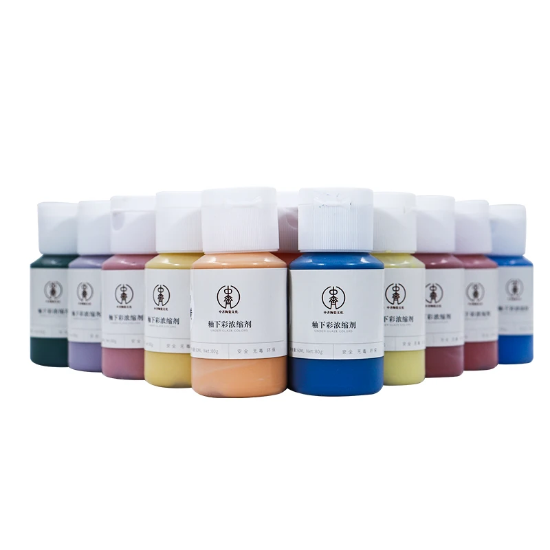 24-color-Ceramic-Underglaze-Color-Concentrate-Stable-and-Durable-60ml ...