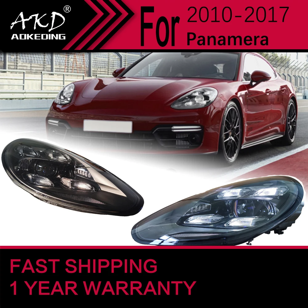 Car Lights for Porsche Panamera 970 970.1 LED Headlight 2010-2017 ...