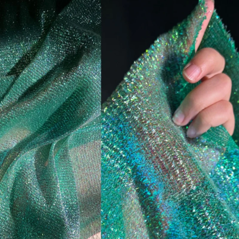 Mesh-Gradient-Fabric-Green-Illusion-Fashion-Texture-Designer-Wholesale ...