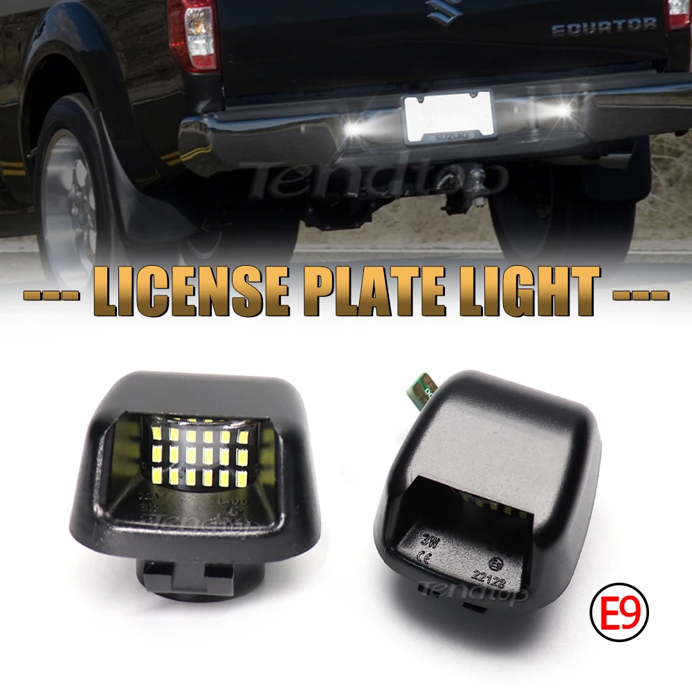 Canbus-Car-LED-Number-License-Plate-Light-For-Nissan-Navara-D40 ...