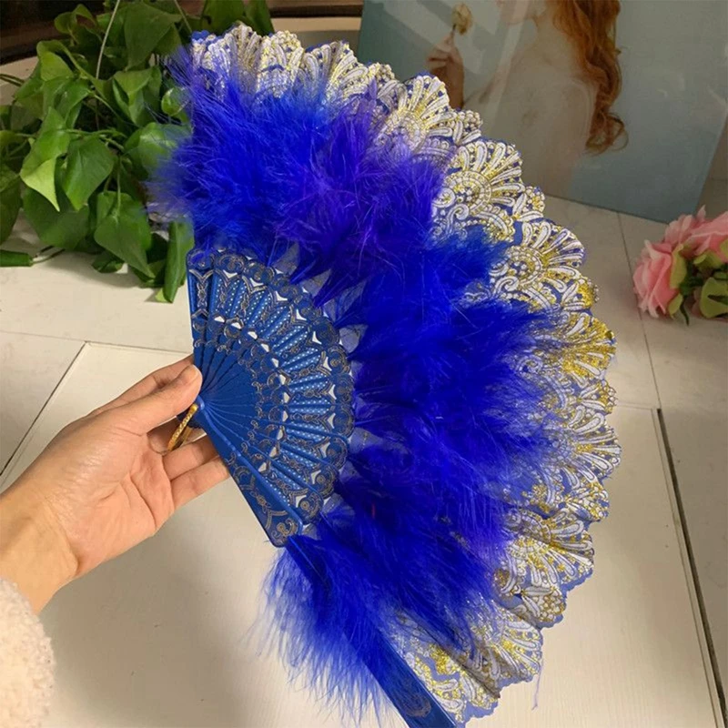 Fairy-Feather-Folding-Fan-Japanese-Sweet-Girl-Dark-Gothic-Court-Dance ...