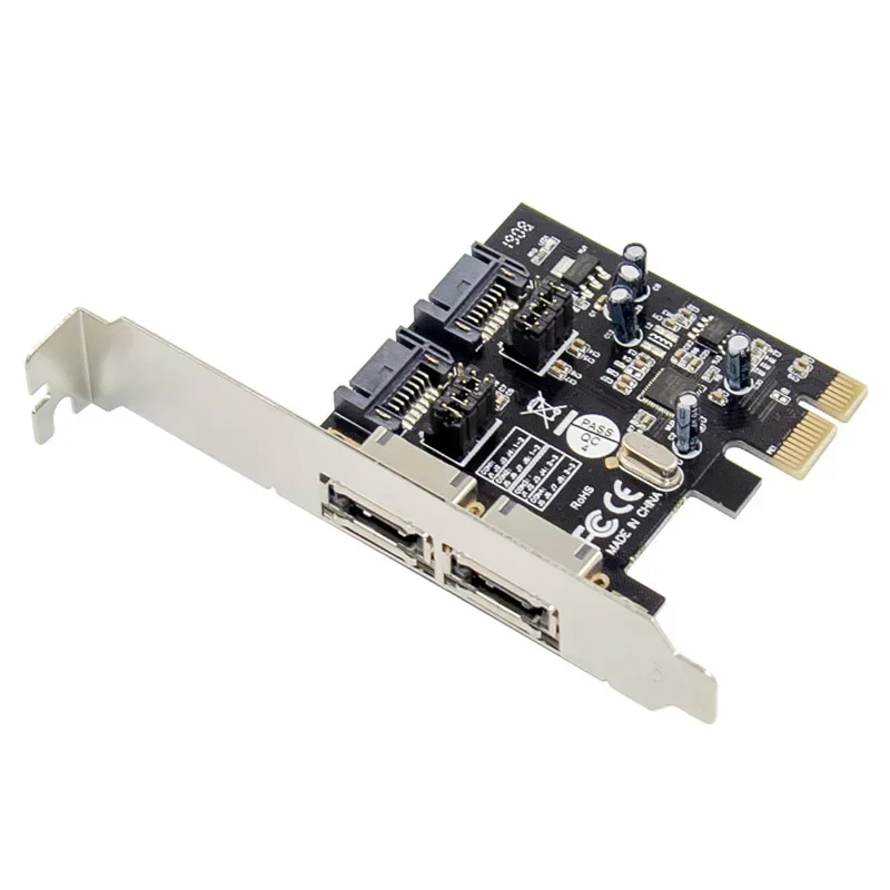 PCI-E-to-SATA-card-ESATA-card-Two-external-eSATA-ports-PCIE-to-3-0SATA ...