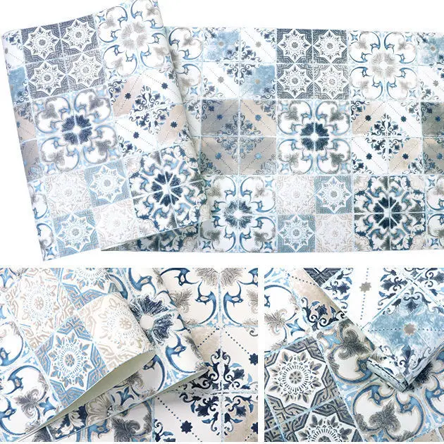 Etnikai Stílusú Kerámia Csempe Minta Háttérkép Bohém Marokkói Nappali ...