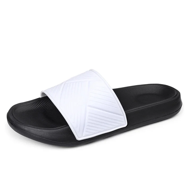 Summer Mens Anti Slip EVA Slides Slippers Men Beach Outdoor Slippers ...