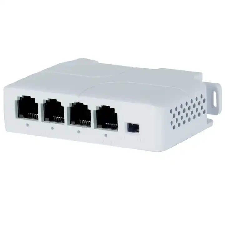 4-ports POE Extender 1 IN 3 OUT 100Mbps PoE repeater for POE Switch NVR ...