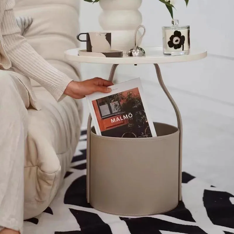 Multifunction-Console-Coffee-Tables-Auxiliary-Luxury-Round-Nordic ...