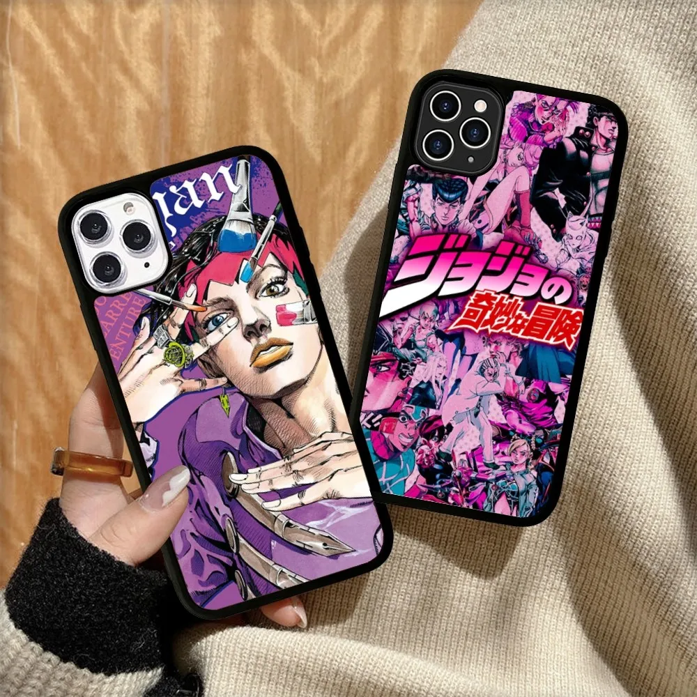 Cartoon-Anime-JoJos-Bizarre-Adventure-Phone-Case-Silicone-PC-TPU-For ...