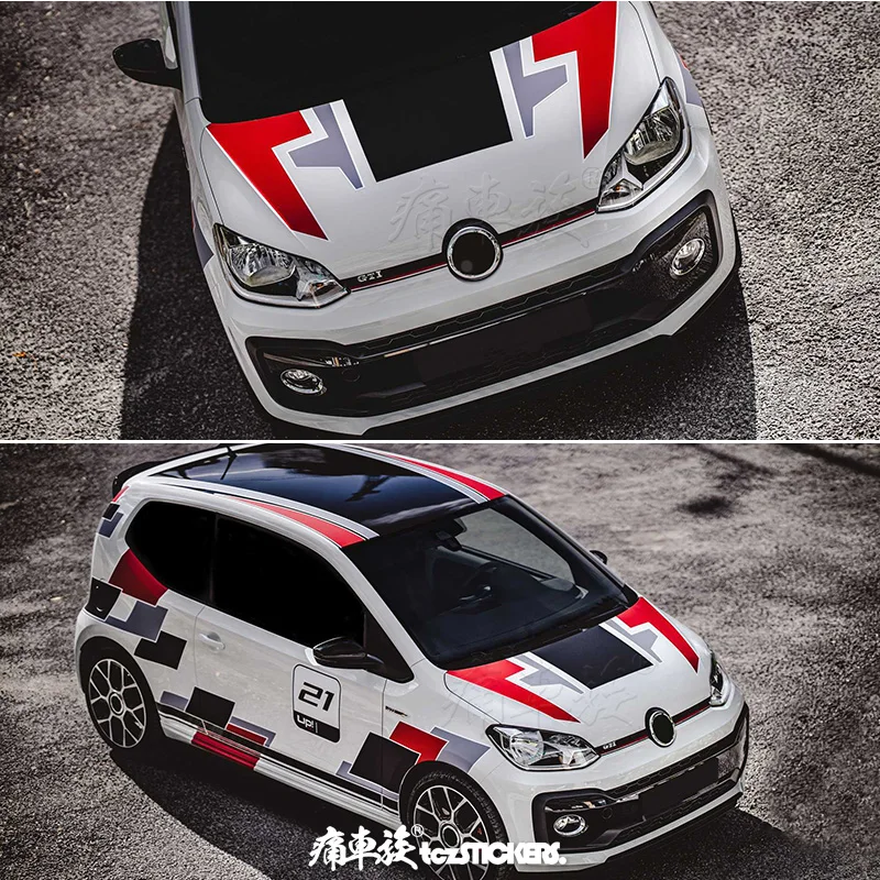 car-sticker-FOR-Volkswagen-VW-UP-GTI-POLO-ID3-Golf-body-decoration ...