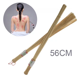 1pc Natural Bamboo Pat Fitness Sticks Massage Relaxation Masseur Hammer ...