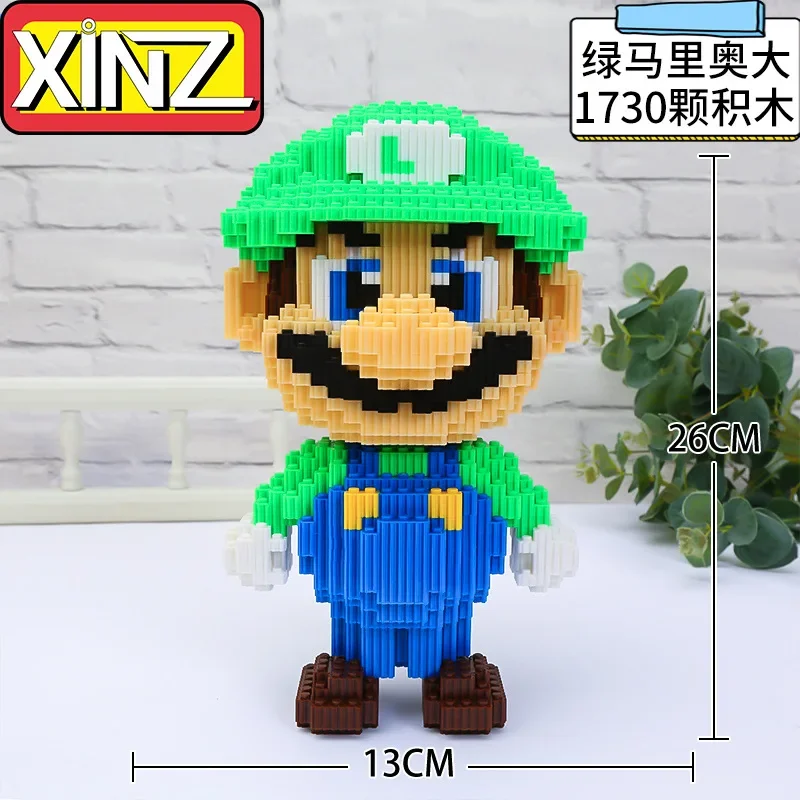 Xinz Super Mario Bros DIY Figuras Bloques de construcción de conexión ...
