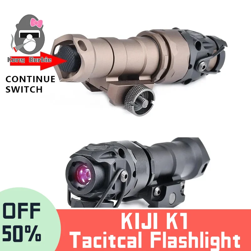 WADSN-KIJI-K1-Tacitcal-Flashlight-IR-Illuminator-Mini-Hunting-Outdoor ...