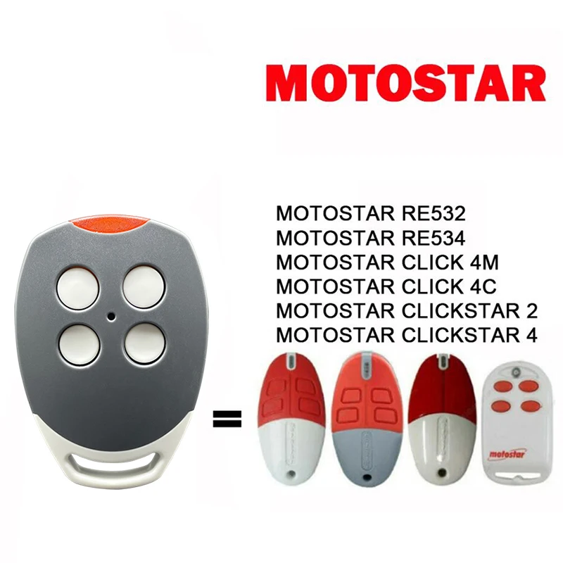 MOTOSTAR-CLICK-4M-4C-CLICKSTAR-2-4-RE532-RE534-t-l-commande-de-Garage ...